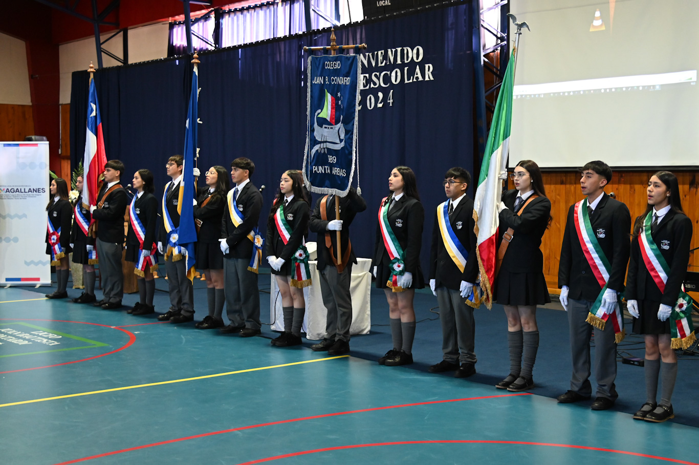 Imágenes de la inauguración del año escolar 2024 - SLEP Magallanes