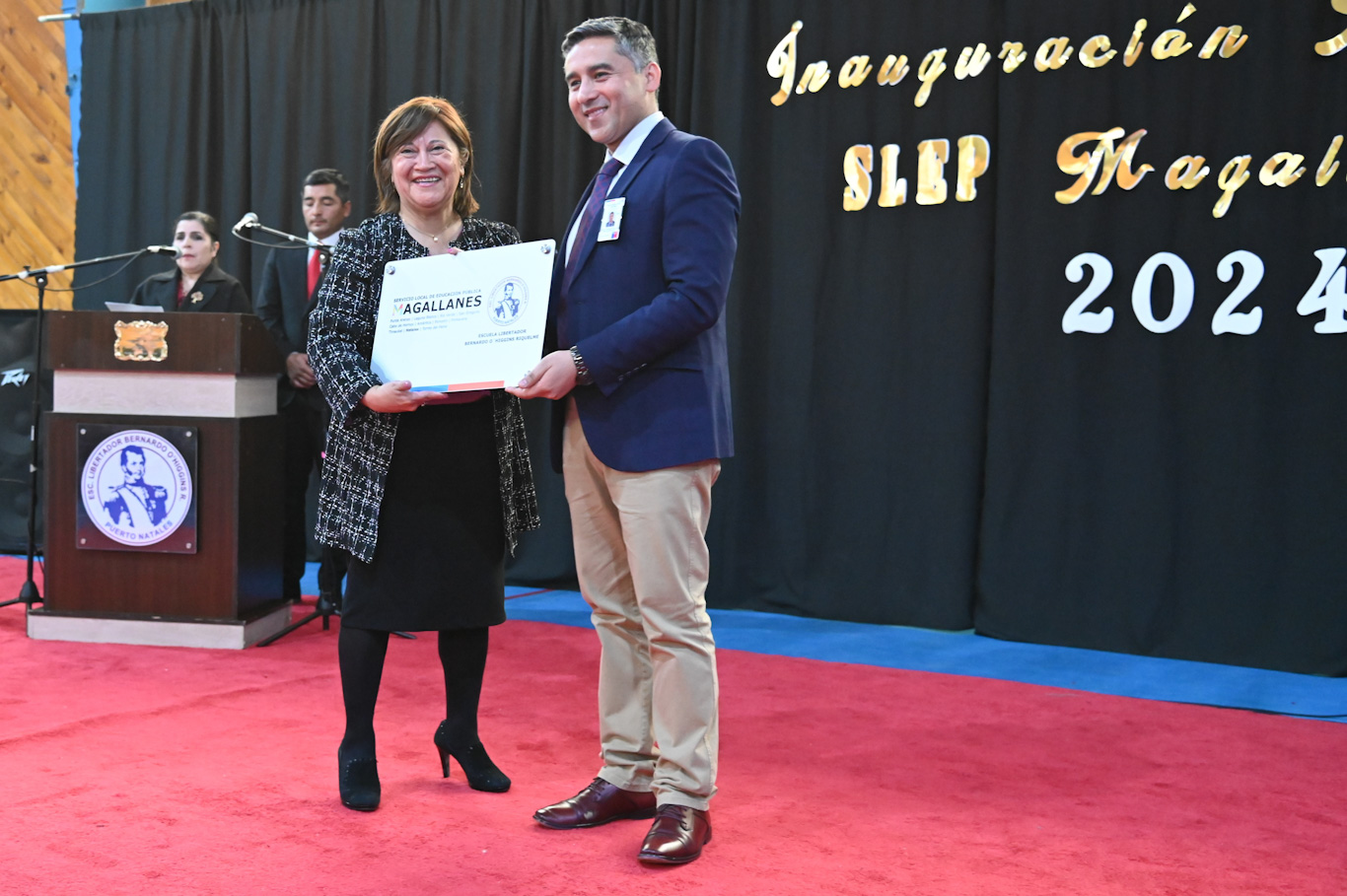 Imágenes de la inauguración del año escolar 2024 - SLEP Magallanes