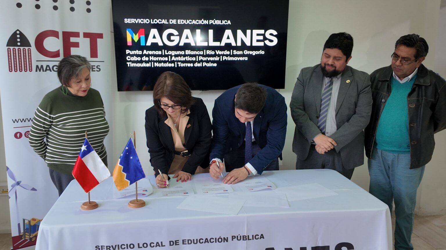 CFT de Magallanes y SLEP Magallanes suscriben convenio para uso de ...